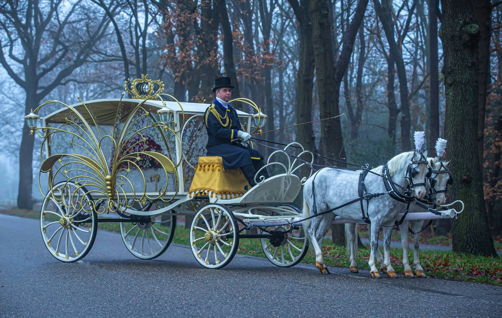 Inspiratie voor een uitvaart met koets