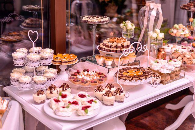 Inspiratie voor een sweet table op de uitvaart